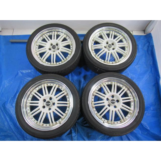 SSR 19-8J ET41 5H/114.3 + YOKOHAMA 245/40R19 中古4本！アルファード ヴェルファイア エルグランド ...