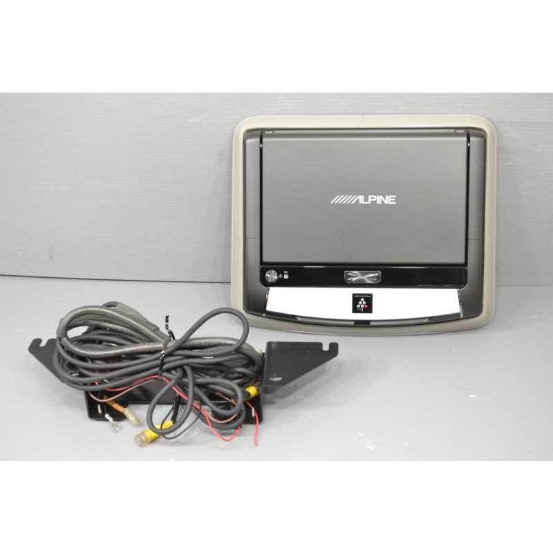 エルグランド ハイウェイスター 前期(PE52 TE52 E52) 社外 Alpine アルパイン 動作保証 フリップダウンモニター ステー 配線付 10.2インチ PCX-R3300B ...