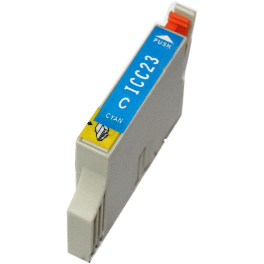 カラリオ エプソン インク 激安 ICC23 シアン 単品 EPSON IC23 互換インクカートリッジ : マル得広場 - 通販 ...