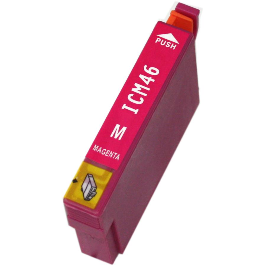 カラリオ エプソン インク 激安 ICM46 マゼンタ 単品 EPSON IC46 互換インクカートリッジ : マル得広場 - 通販 - Yahoo!ショッピング