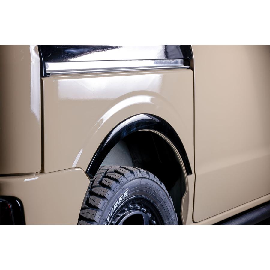 WANGAN357 DA17V DA17W エヴリィバン エヴリィワゴン オーバーフェンダー フェンダーモール 一台 未塗装 エブリーバン ...