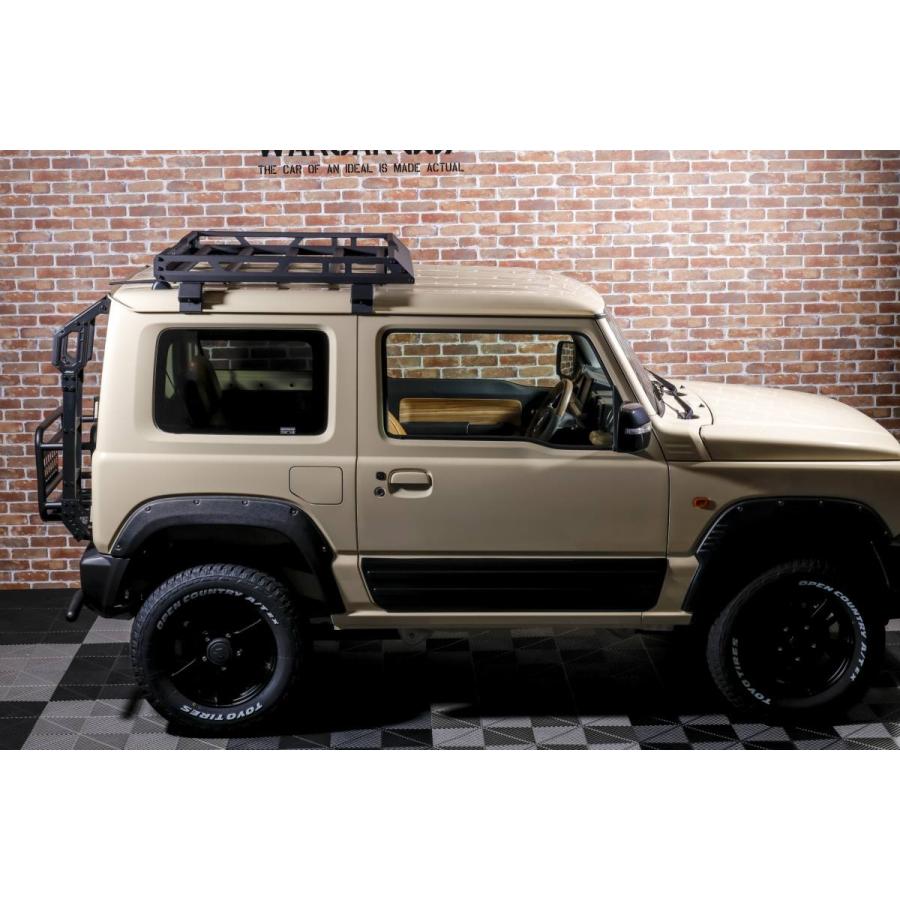 WANGAN357 JB64W ジムニー JB74W ジムニーシエラ アルミルーフラック ハーフタイプ ルーフキャリア ルーフバケット : 激安魔王 - 通販 - Yahoo!ショッピング