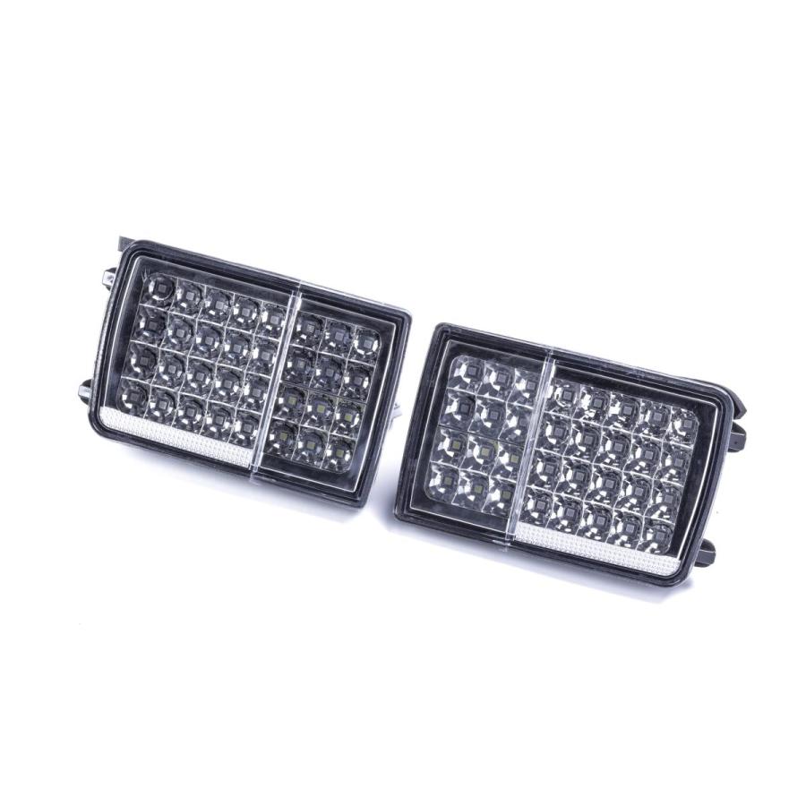 WANGAN357 DA64V DA17V エブリィバン エブリーバン クリア フルLED LEDテール テールライト 車検用反射板付き 左右 ...