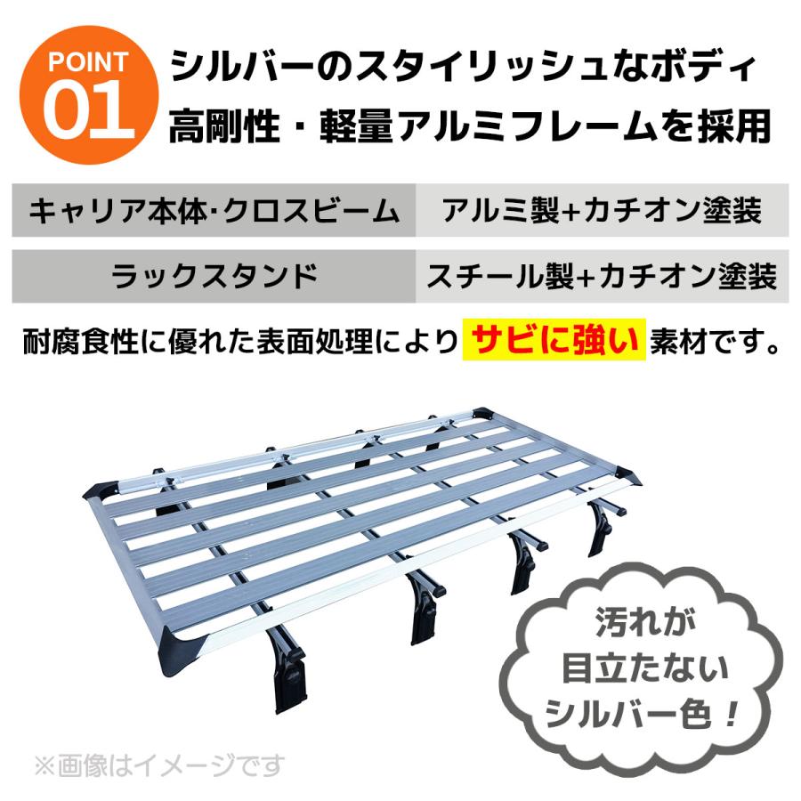 ルーフラック アルミ製 ルーフキャリア エブリィ エブリイ バン 17 da17 ハイルーフ DA17V 1000×1200 ラック ルーフバスケット キャリア : 激安魔王 - 通販 ...