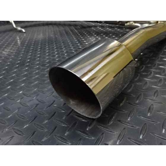 Z.S.S. Attack-ST ZC32S スイフト スポーツ ストレート 左右出し マフラー 直管 タイコ無し 競技用 オールステンレス ...