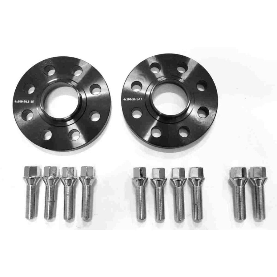 Z.S.S. AP ミニ クーパー MINI COOPER R56 (2007~2014) 15mm スペーサー PCD100 4穴 4x100 ハブ径 56.1φ M14xP1.25 ボルト ...