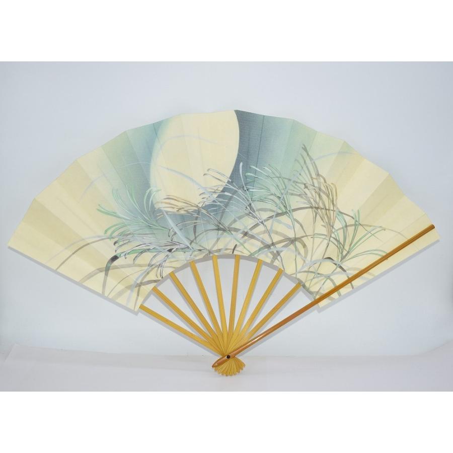 飾扇 月に桜/月に芒絵 (1) 複製 02-8907-01 : 月香園アウトレット店 - 通販 - Yahoo!ショッピング