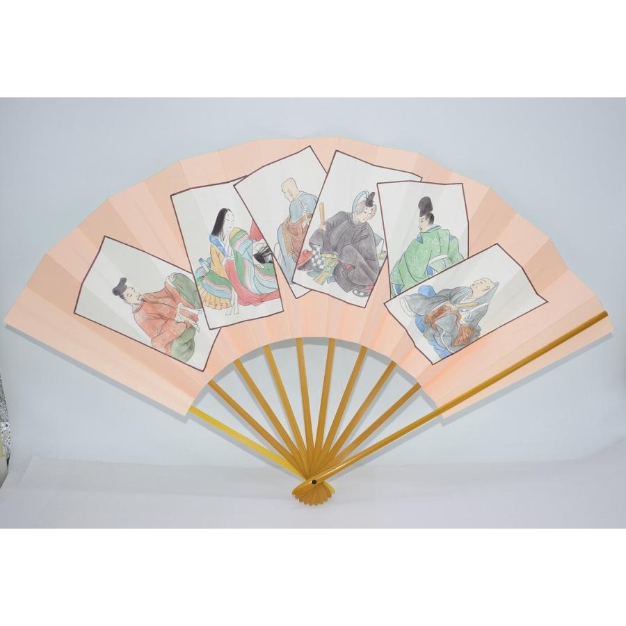 飾扇 六歌仙絵 (4) 複製 02-8907-04 : 月香園アウトレット店 - 通販 - Yahoo!ショッピング