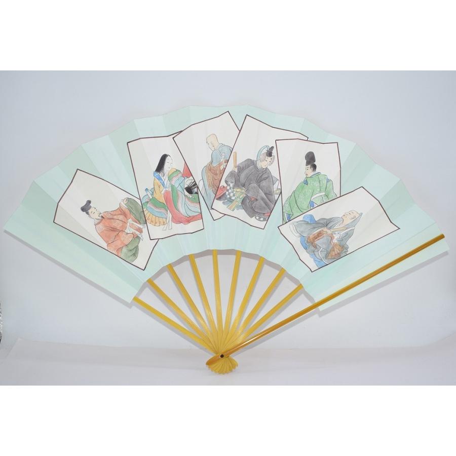 飾扇 六歌仙絵 (4) 複製 02-8907-04 : 月香園アウトレット店 - 通販 - Yahoo!ショッピング