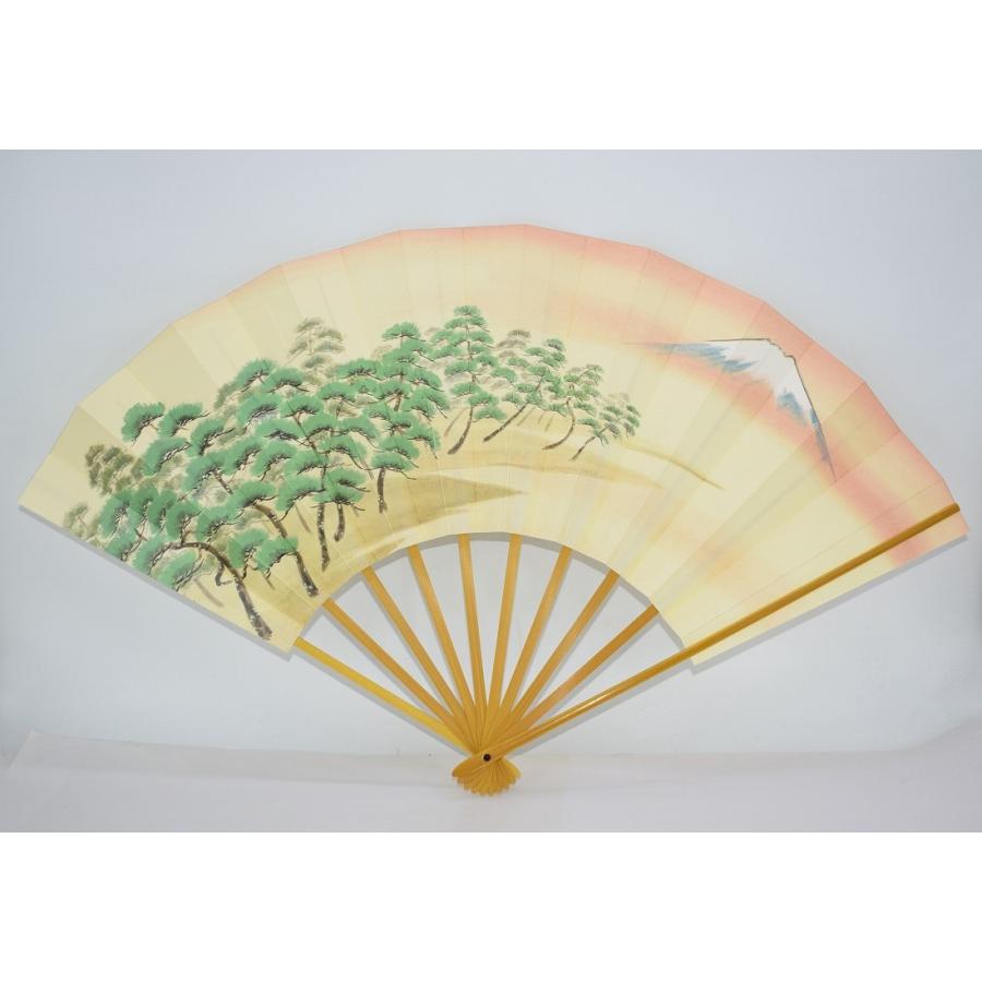 飾扇 富士に桜/三保の松原絵 (5) 複製 02-8907-05 : 月香園アウトレット店 - 通販 - Yahoo!ショッピング