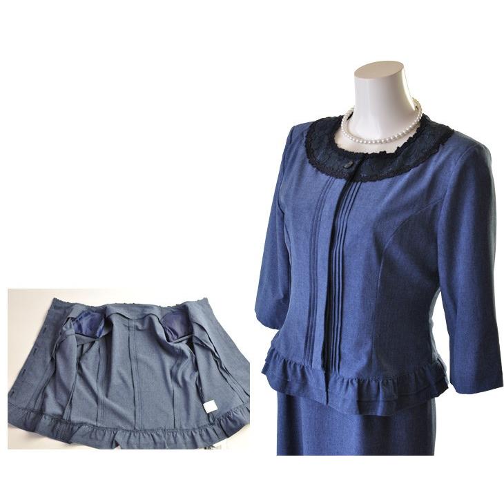 ワンピースアンサンブル サマースーツ 夏 7号 9号 11号 13号 15号 17号