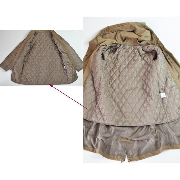 コート アウター ラクーンファー付 百貨店品質 あったか モッズコート