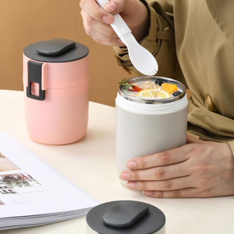 スープジャー スープボトル 保温ランチジャー 保温 保冷 450ml 580ml 弁当箱 フードジャー ステンレスボトル 水筒 ステンレス スープボ : ali955 : gem7 - 通販 ...