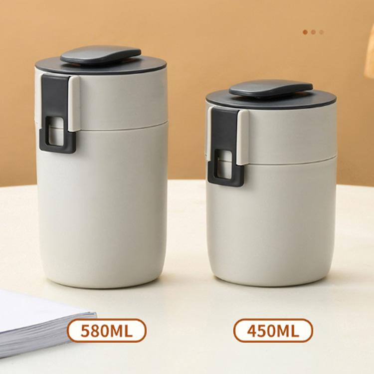 スープジャー スープボトル 保温ランチジャー 保温 保冷 450ml 580ml 弁当箱 フードジャー ステンレスボトル 水筒 ステンレス スープボ : ali955 : gem7 - 通販 ...