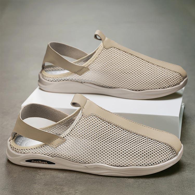 サンダル メンズ サボ スポーツサンダル スリッポン スリッパ クロッグ メッシュ コンフォートサンダル オフィス 柔らかい 滑り止め 通気 : gem7 - 通販 - Yahoo!ショッピング