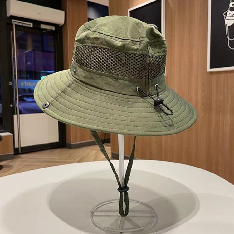 メッシュハット 帽子 撥水加工 キッズ メッシュ ハット 大人 つば広 日よけ 子ども用 あご紐 スイムキャップ UVカット 紫外線対策 ...