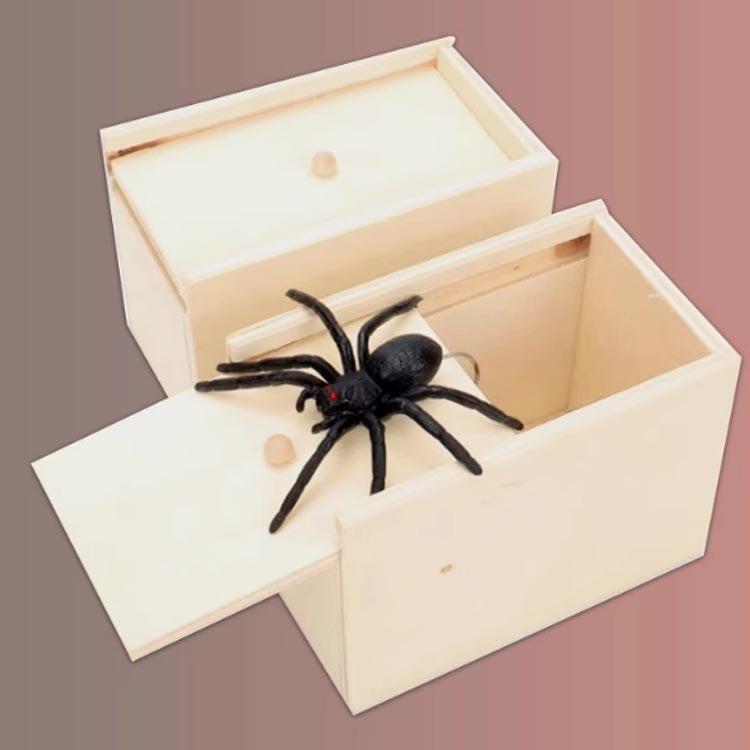 ドッキリ 蜘蛛 飛び出す びっくり箱 いたずら グッズ 恐怖ボックス ハロウィーンおもちゃ ドッキリボックス 悪ふざけ 木箱 冗談 玩具 動物 恐怖 : gem7 - 通販 - Yahoo ...