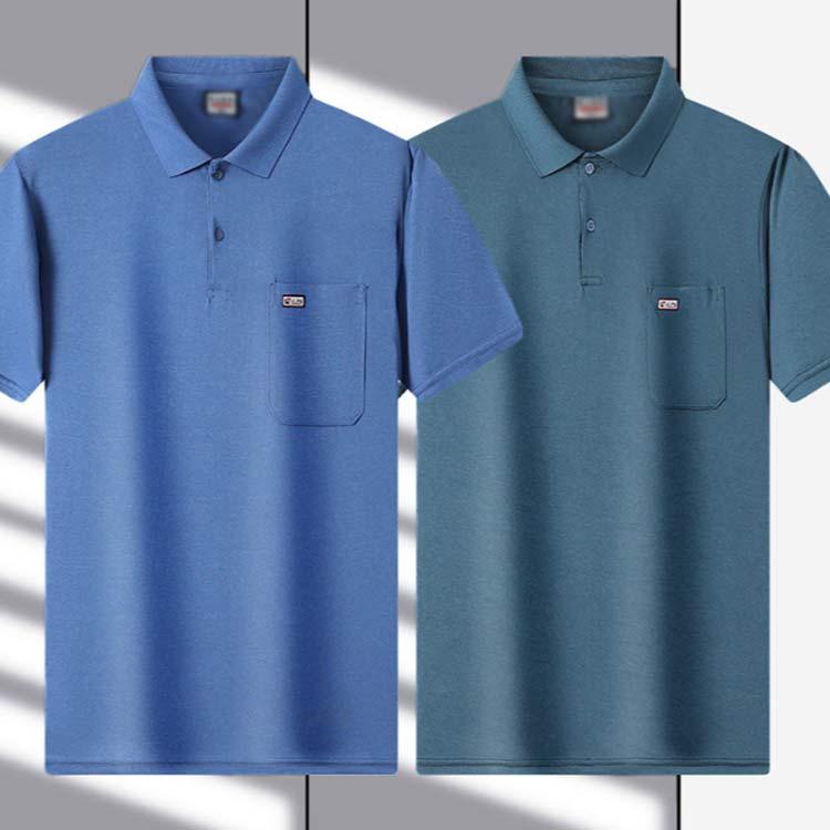 2枚セット 半袖 無地 ポロシャツ 冷感 クール メンズ UVカット ゴルフシャツ スポーツ 吸水速乾 作業着 涼しい 接触 : gem7 - 通販 - Yahoo!ショッピング