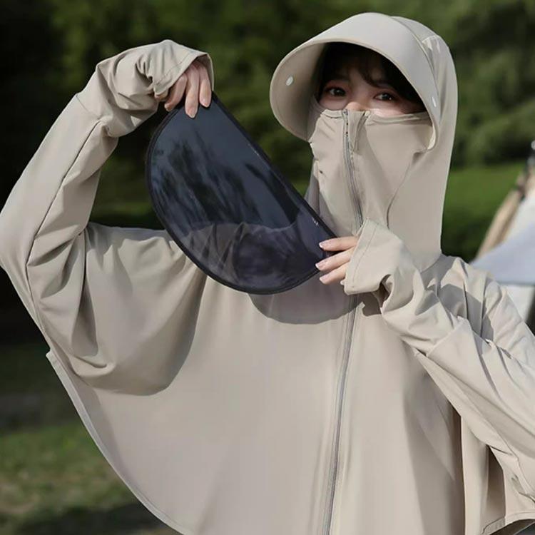 UV パーカー 冷感 レディース 長袖 薄手 吸湿 速乾 紫外線対策 ラッシュガード 取り外し可能サンバイザー付き UVカット アウター 体型カバー : gem7 - 通販 - Yahoo ...