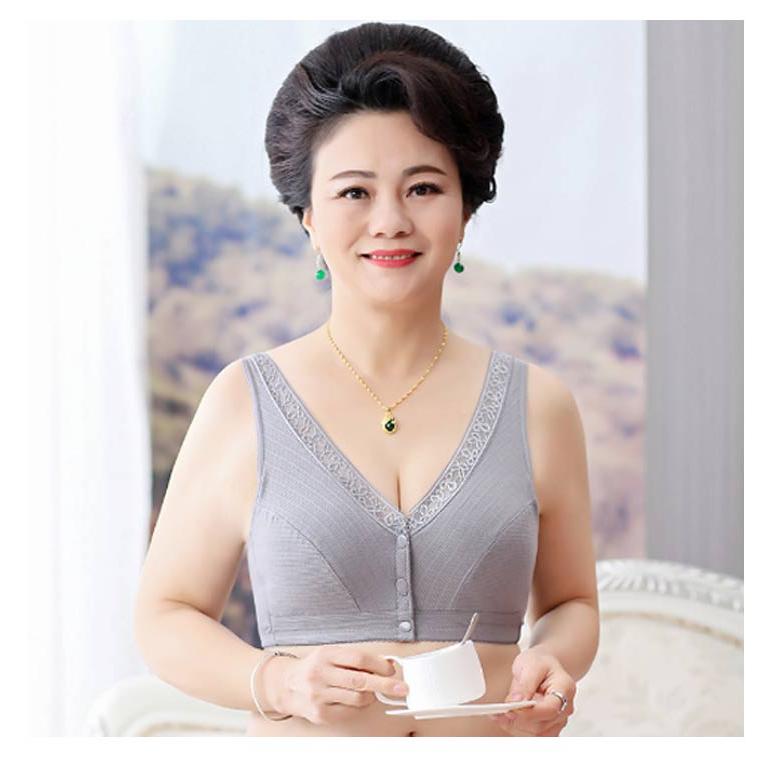 前開き ブラジャー 乳がん 高齢者 大きいサイズ フロントホック 主婦 レディース ノンストレスブラジャー 授乳 術後 ブラ ノンワイヤー 婦人 : gem7 - 通販 - Yahoo!ショッピング