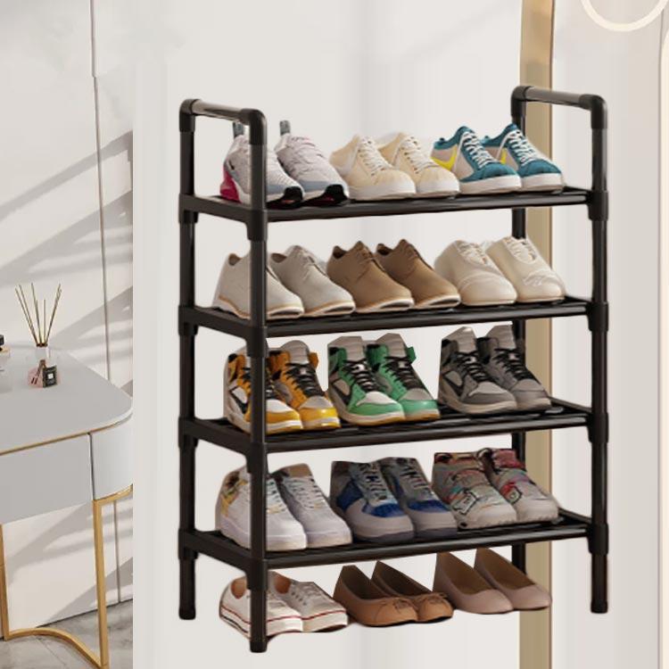 簡易シューズラック 4段 2サイズ L S スリム 靴 省スペース くつ 下駄箱 シューズボックス シューズケース 靴箱 玄関 オシャレ 収納 整理 :jzxd2233:gem7 - 通販 ...
