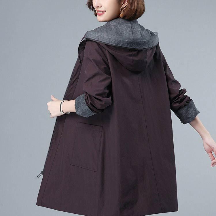 S〜7XL!フード付き ジャケット ジップアップ マウンテンパーカー ミドル丈 ポケット付き 大きいサイズ 体型カバー 30代 コート レディース ア : gem7 - 通販 - Yahoo ...