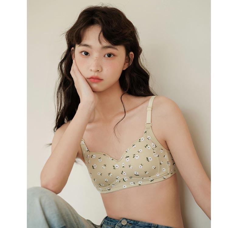 2枚セット ノンワイヤーブラ シンプル 小胸ブラ 高校生 可愛い 花柄 盛れる ブラジャー かわいい 中学生 ファーストブラ 補正 ナイトブラ 小さい : gem7 - 通販 - Yahoo ...