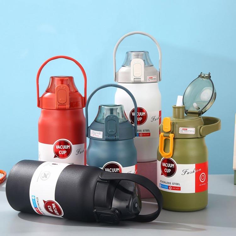 水筒 おしゃれ 1000ml 1200ml 1500ml 1800ml 大容量 保温 保冷 マグボトル 直飲み ストロー付き スポーツジャグ 真空二重 : gem7 - 通販 - Yahoo ...