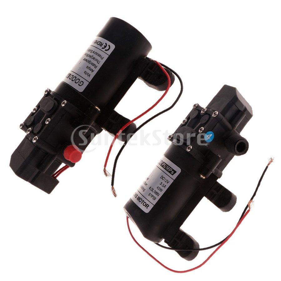 DC 12V農業電動ウォーターポンプマイクロダイヤフラムウォータースプレーA : gem7 - 通販 - Yahoo!ショッピング