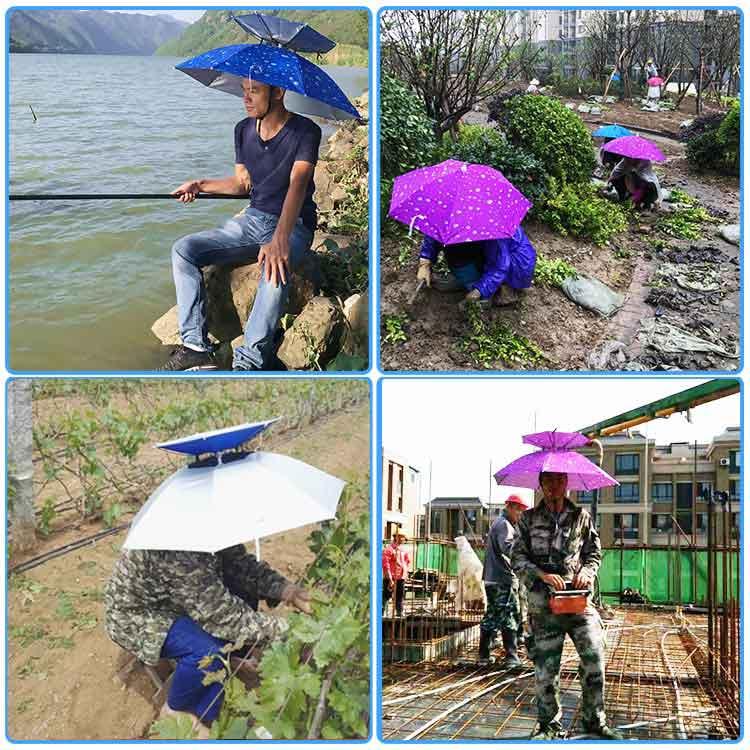 釣り傘 帽子傘 かぶる傘 アンブレラハット ハンズフリー レディース メンズ 雨よけ ガーデニング UVカット 屋外 農作業 イベント 観戦 キャンプ : gem7 - 通販 - Yahoo ...