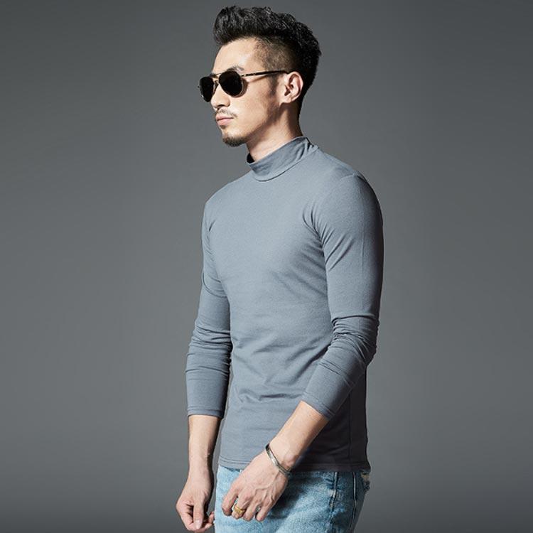 【2枚セット】Tシャツ メンズ 長袖 ロンT 無地 ハイネック タイトフィット 長袖Tシャツ インナー モックネック カットソー 白 黒 ホワイト グ : gem7 - 通販 - Yahoo ...