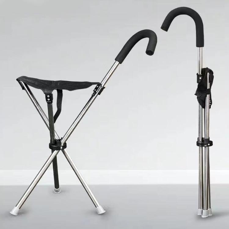 ステッキチェア ステッキ チェアー ステッキチェア折り畳み チェア 軽量 折りたたみ イス 杖 三脚 椅子 3本脚 : gem7 - 通販 - Yahoo!ショッピング