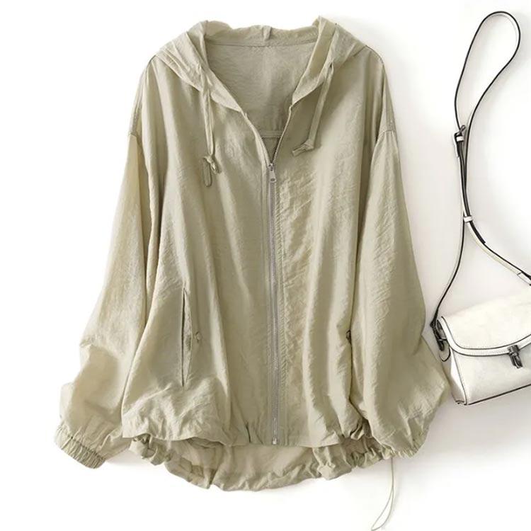 長袖 パーカー レディース 薄手 アウター UVカット UVパーカー 日焼け止め 春 夏 コーデ 羽織 フーディー ライトアウター 紫外線対策 軽量 : gem7 - 通販 - Yahoo ...