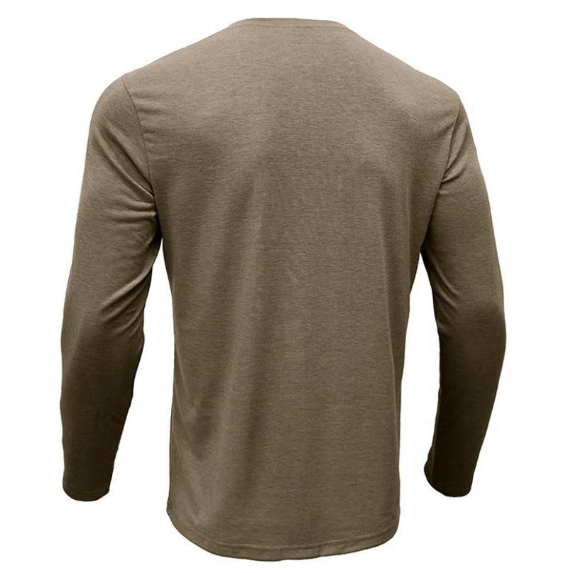 ヘンリーネックTシャツ 長袖tシャツ メンズ 胸ポケット ロンt ストレッチ ロングtシャツ インナーシャツ tシャツ カットソー トップス 男性 3 : gem7 - 通販 - Yahoo ...