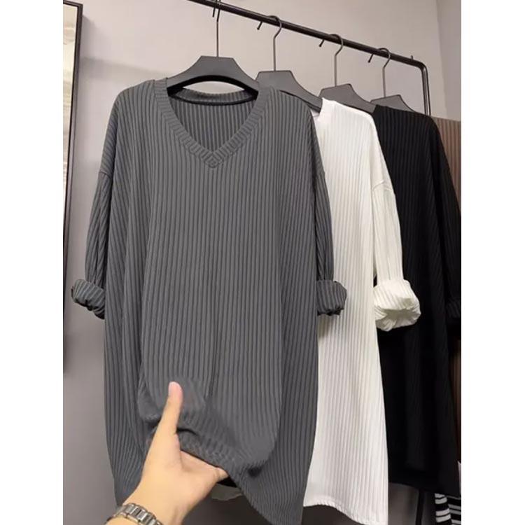 リブトップス 長袖 プルオーバー ロンT カットソー トップス レディース ビッグサイズ Tシャツ インナー 重ね着 レイヤード 大きいサイズ Vネッ : gem7 - 通販 - Yahoo ...