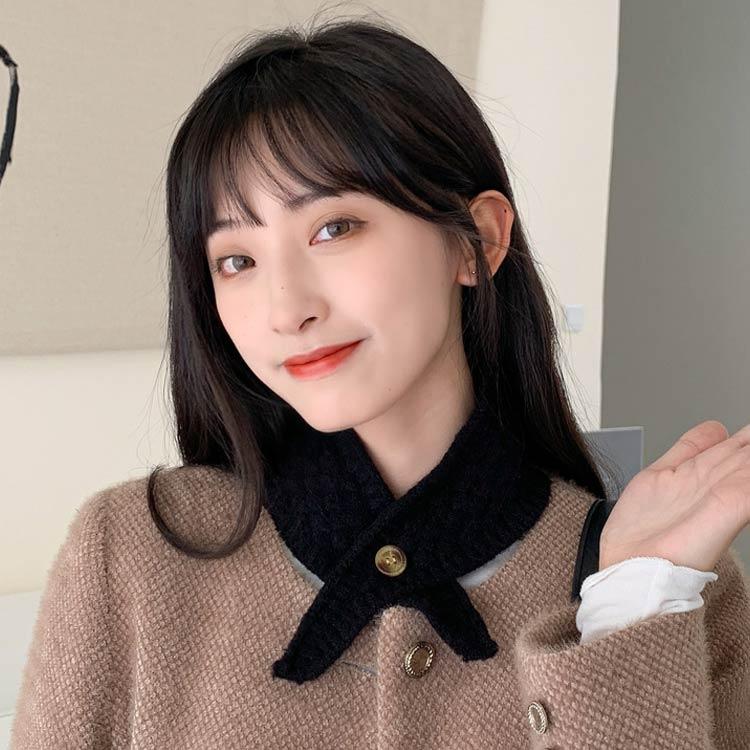 マフラー レディース ミニマフラー おしゃれ スカーフ ニットマフラー 差し込み マフラー コンパクト かわいい 秋冬 防寒 保温 暖かい 襟巻き 短 : zjjj3198 : gem7 ...