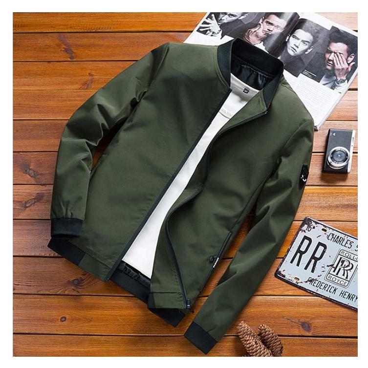 ジャケット メンズ フライトジャケット 無地 薄手 春 秋 ブルゾン MA-1 ミリタリー コート 春秋 アウター カジュアル ジャンパー : gem7 - 通販 - Yahoo!ショッピング