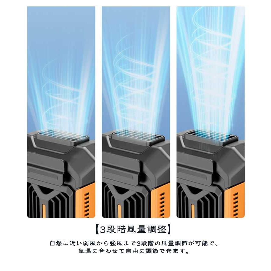 1台4役 4Way 強力 ベルトファン 腰掛け扇風機 USB充電式 腰掛けファン 4000mAh大容量 3段階風量 携帯扇風機 LEDライト LED懐 : gem7 - 通販 - Yahoo ...