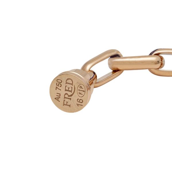 Fred フレッド フォース10 LM K18PG ピンクゴールド ブレスレット 中古 : ジェムキャッスル ゆきざき - 通販 - Yahoo!ショッピング
