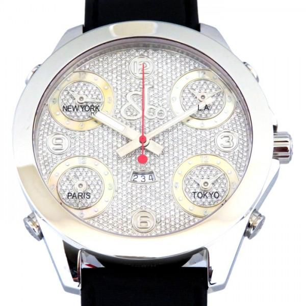 JACOB&CO ジェイコブ JACOB＆CO ファイブタイムゾーン JC-30Y 全面ダイヤ文字盤 アウトレット 腕時計 メンズ : ジェム ...