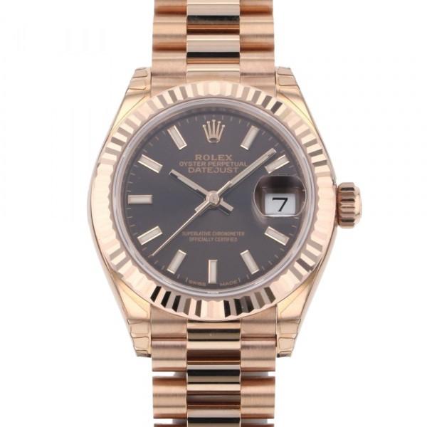 デイトジャスト ロレックス ROLEX 279175 チョコレート/バー文字盤 新品 腕時計 レディース : ジェムキャッスル ゆきざき ...