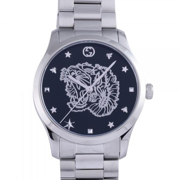 グッチ GUCCI YA1264125 ブラック文字盤 新品 腕時計 メンズ : w213789 : ジェムキャッスル ゆきざき - 通販 ...