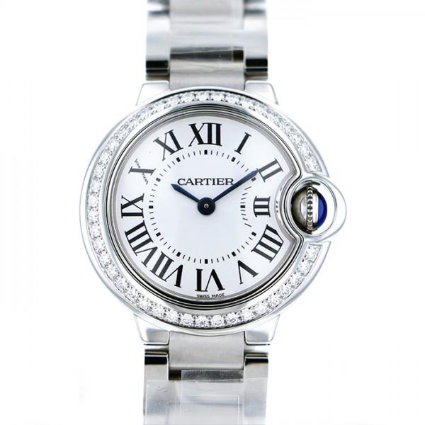 BALLON BLEU DE CARTIER カルティエ Cartier バロンブルー W4BB0015 シルバー文字盤 新品 腕時計 ...