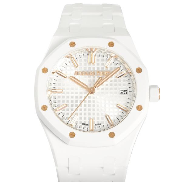 AUDEMARS PIGUET オーデマ・ピゲ ロイヤルオーク オートマティック 77350CB.OO.1266CB.01 シルバー文字盤 未 ...