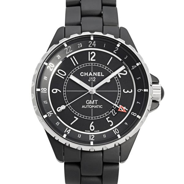 CHANEL（シャネル） CHANEL J12 GMT 41MM マットブラック H3101 ブラック文字盤 新品 腕時計 メンズ : ジェム ...