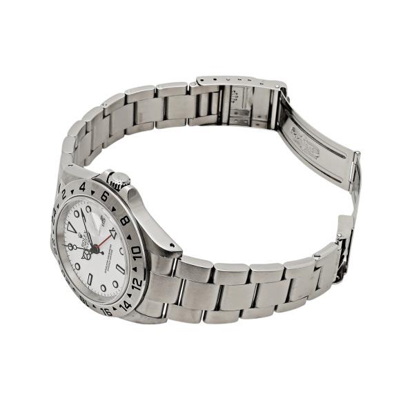 エクスプローラーII ロレックス ROLEX 16570 ホワイト文字盤 中古 腕時計 メンズ : ジェムキャッスル ゆきざき - 通販 - Yahoo!ショッピング