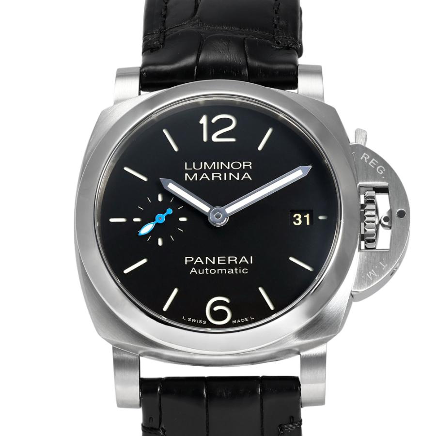 OFFICINE PANERAI パネライ ルミノール クアランタ PAM01372 ブラック文字盤 中古 腕時計 メンズ : ジェム ...