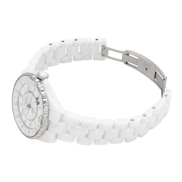 CHANEL（シャネル） CHANEL J12 GMT 38mm H3103 ホワイト文字盤 中古 腕時計 メンズ : ジェムキャッスル ゆき ...