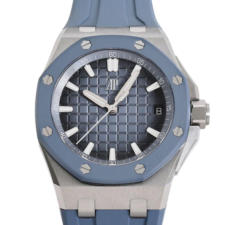 AUDEMARS PIGUET（オーデマピゲ） ロイヤルオーク オフショア 15605SK.OO.A350CA.01 スモークブルー文字盤 未 ...