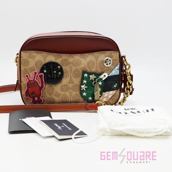 COACH 【値下げ交渉可】コーチ×キースへリング カメラバッグ シグネチャー パッチーワーク 新品同様 31065【質屋出店】 : ジェム ...